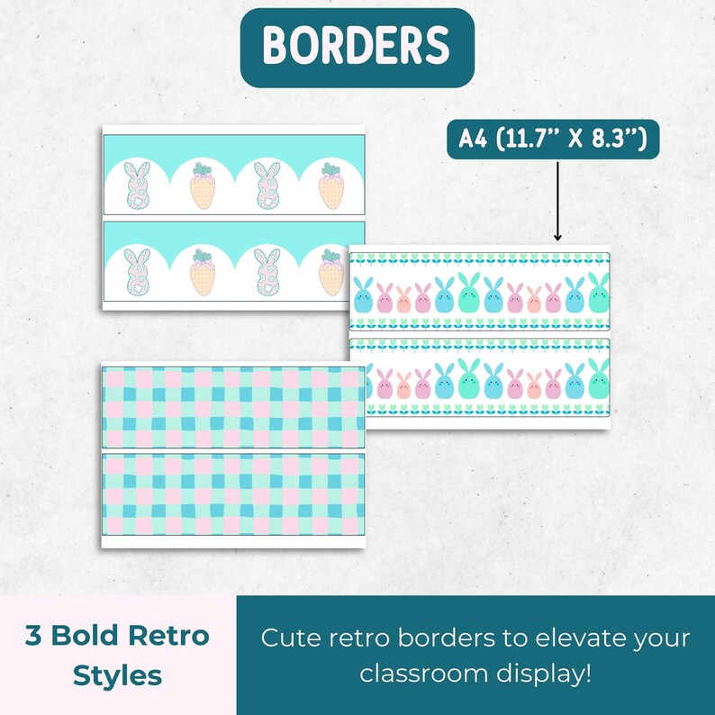 Reading Bulletin Board Kit, Library Bulletin Board, Retro Pastel ...