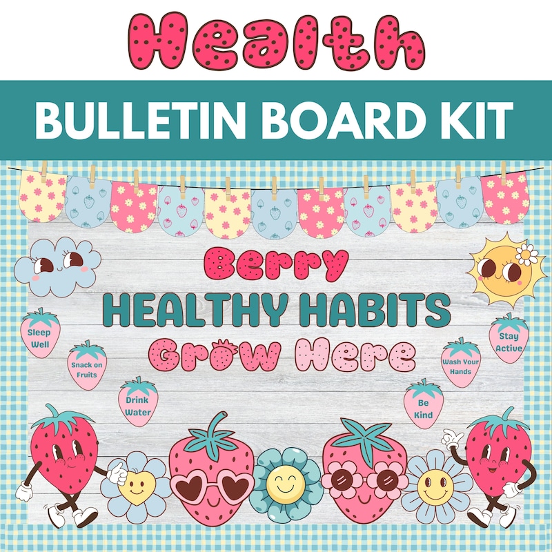 Wellness Bulletin Board Ideas - Etsy