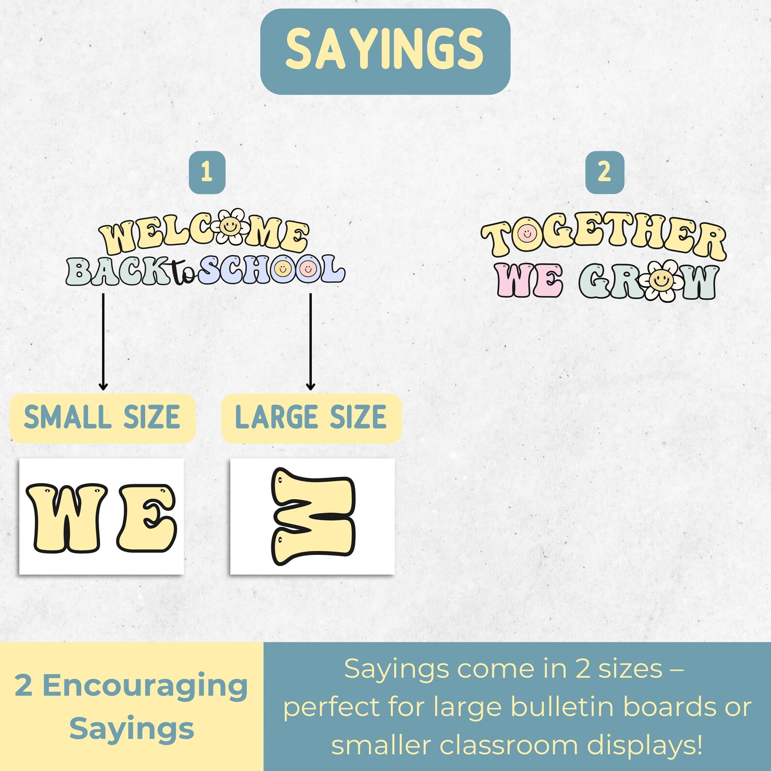 Welcome Back to School Bulletin Board First Day of School Bulletin ...