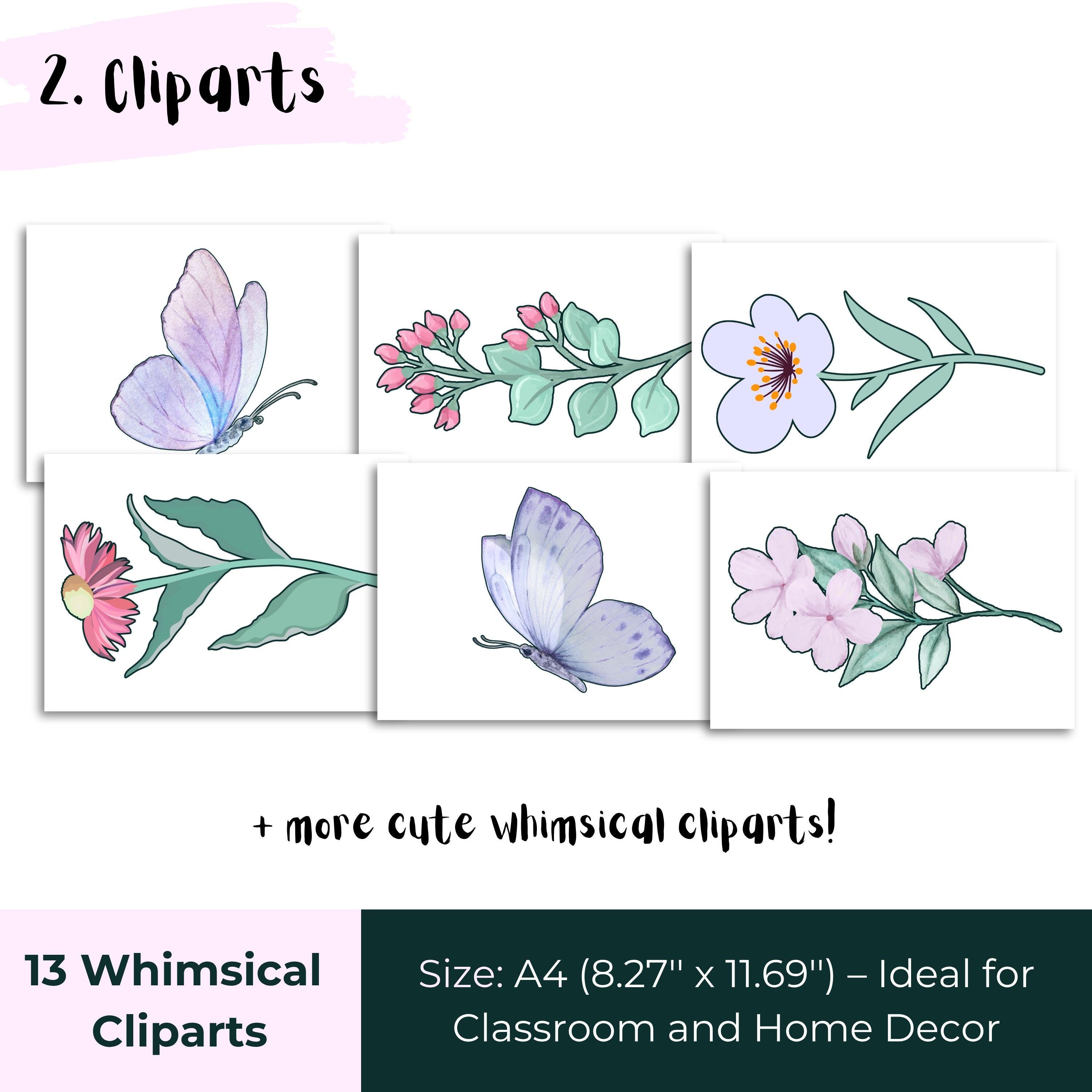 Back to School Bulletin Board, Wildflowers Classroom Decor, Butterfly ...