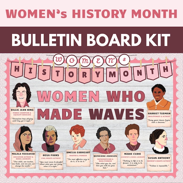 Women History Month Door Decorations - Etsy