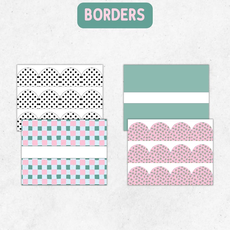 Spring Bulletin Board Kit, April Showers Bring May Flowers, Editable ...