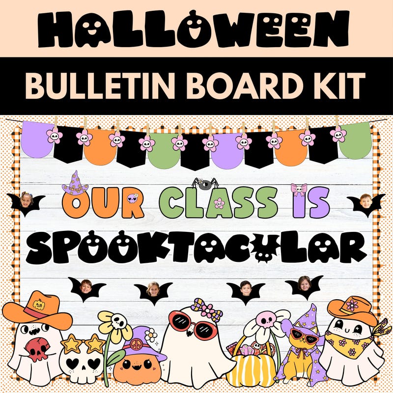 Halloween Classroom Door - Etsy