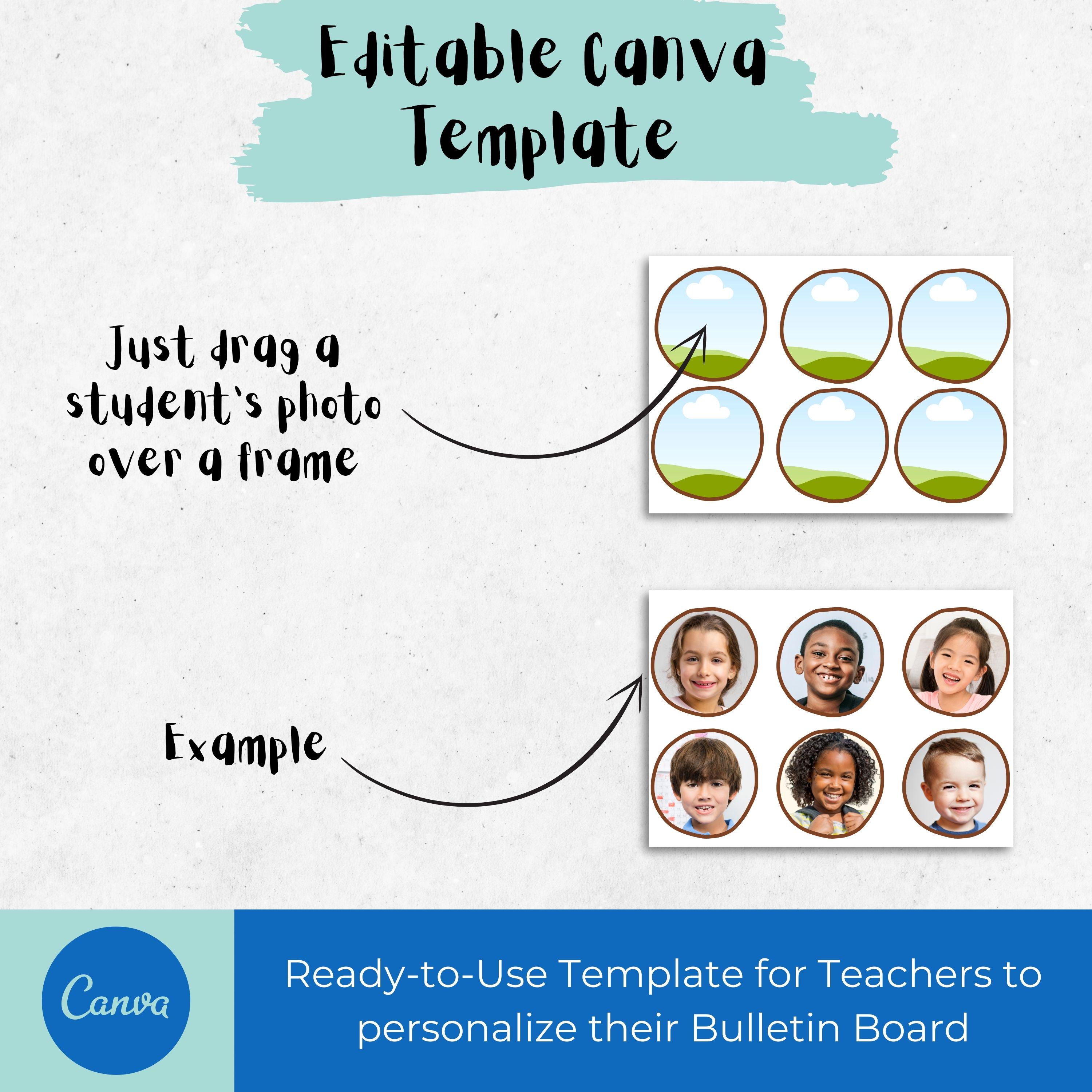 Earth Day Bulletin Board Kit, Spring Classroom Decor, Groovy April ...