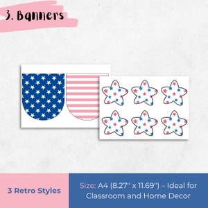 4th of July Bulletin Board Kit, Patriotic Classroom Decor, Gnome ...