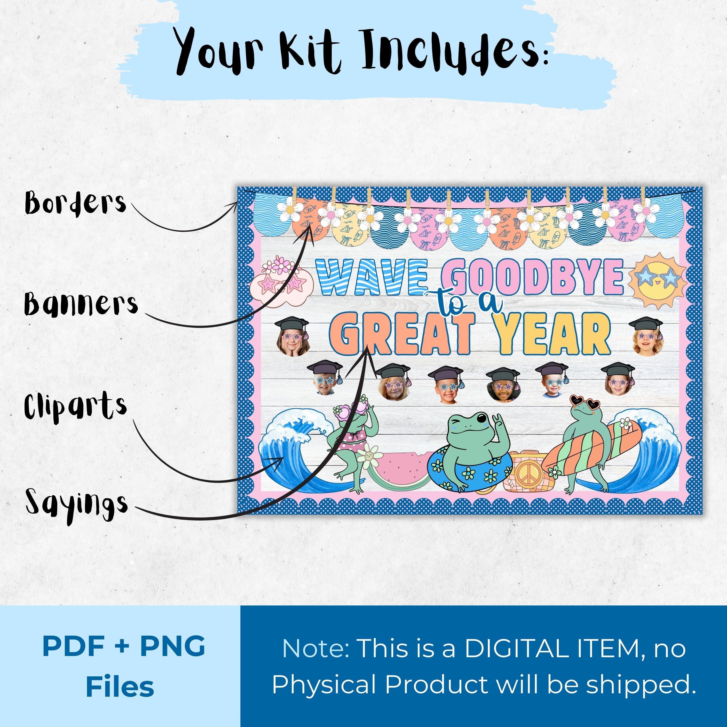 End of Year Bulletin Board, Summer Bulletin Board, June Bulletin Board ...