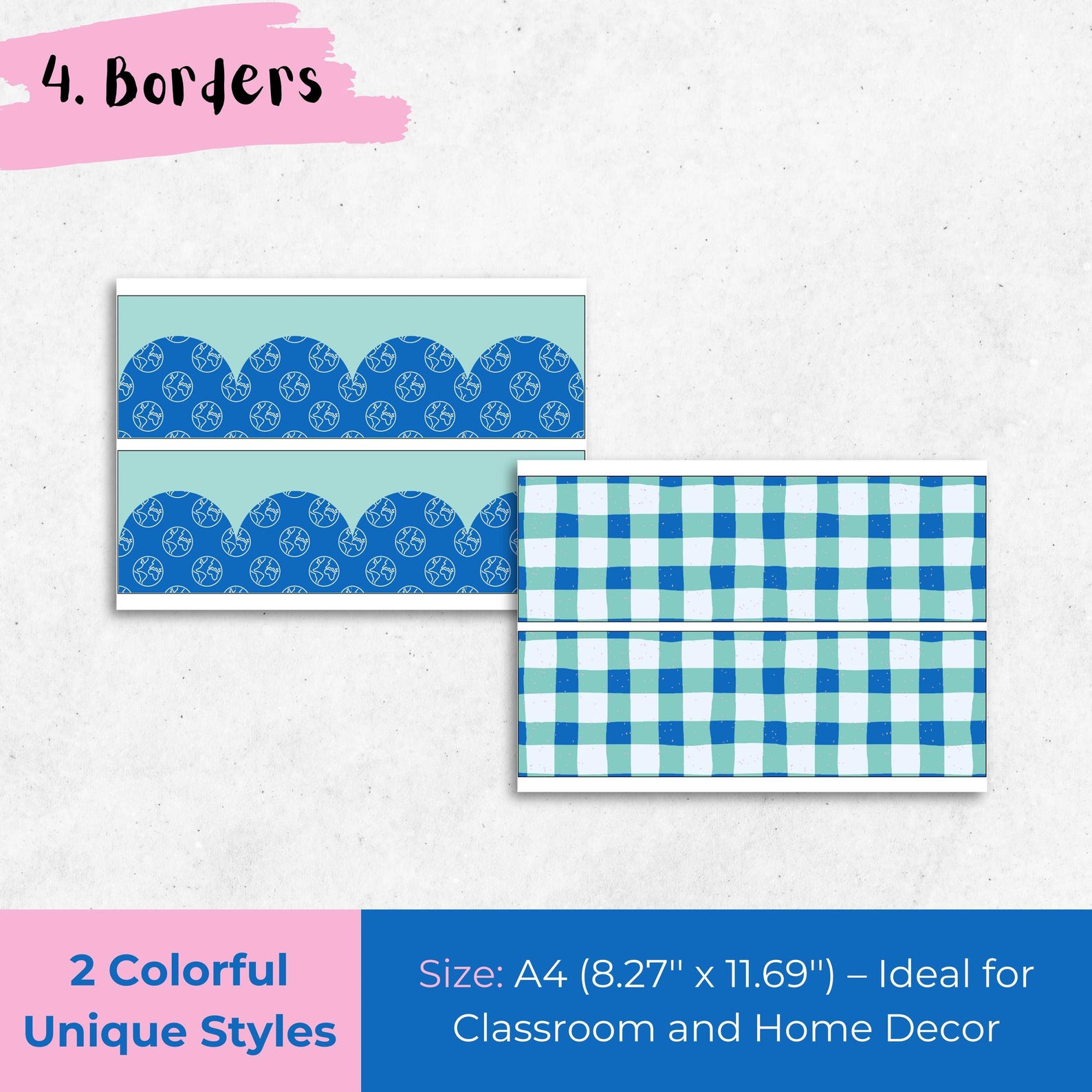 Earth Day Bulletin Board Kit, Spring Classroom Decor, Groovy April ...