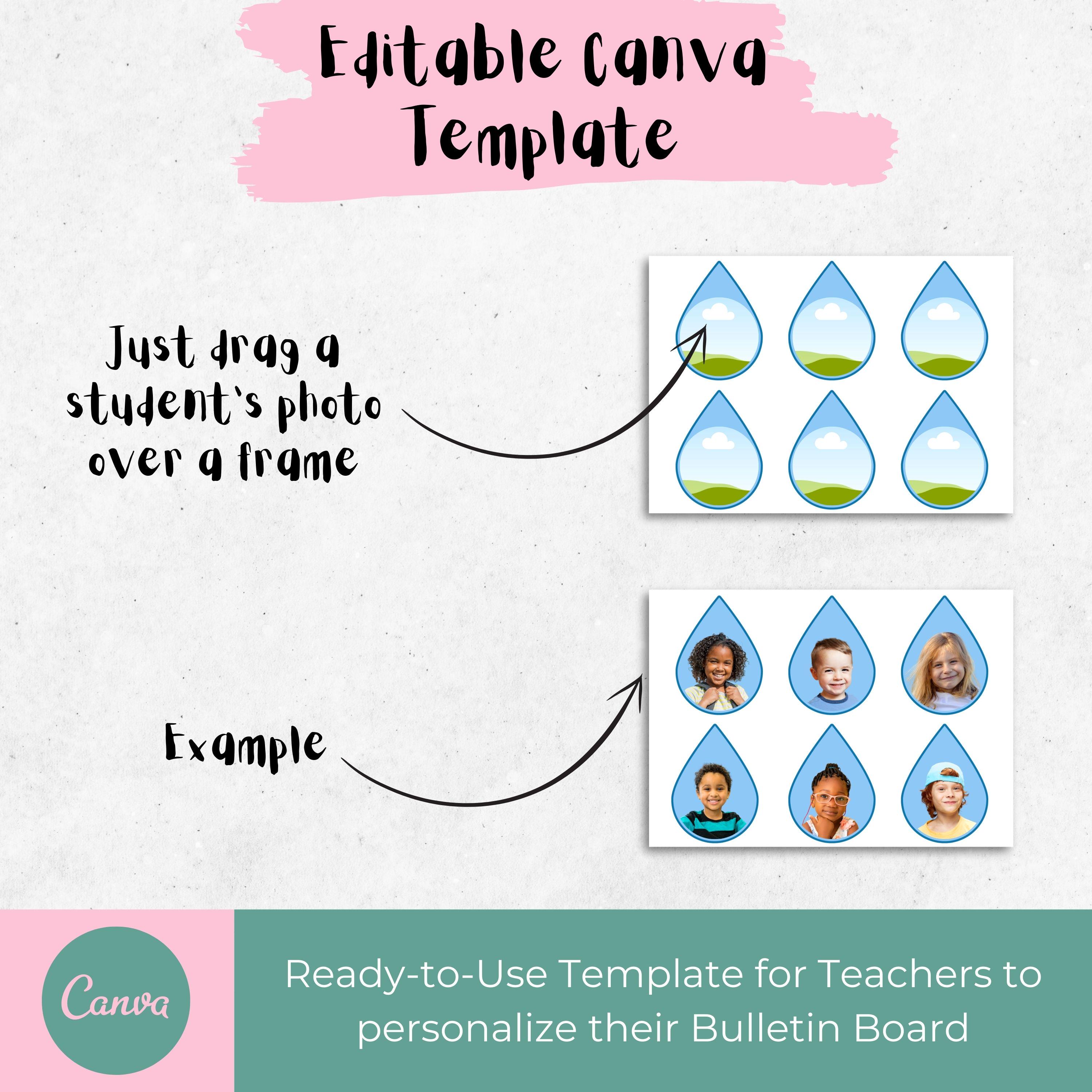 Spring Bulletin Board Kit, Groovy Retro April May Bulletin Board, Bunny ...