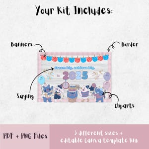 New Year Bulletin Board Kit | 2025 Classroom Decor | Funny Animal Decor ...