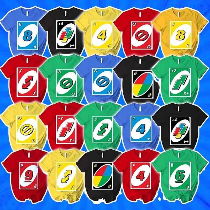 Uno Card Shirt Transfers - Etsy