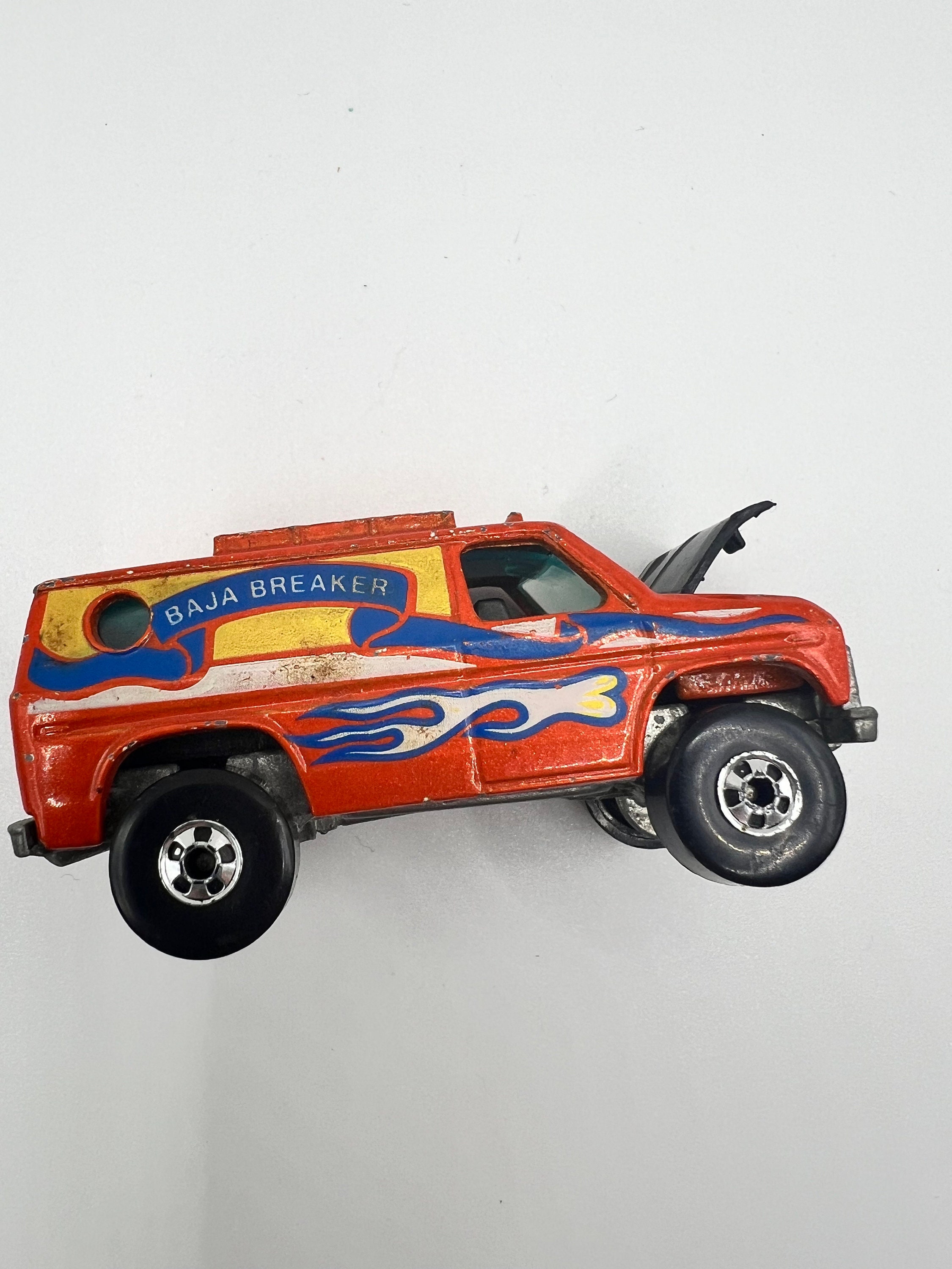 HOT WHEELS Baja Breaker Van, 1977, Hong Kong, Orange, Vintage Diecast ...