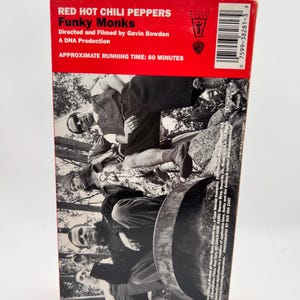 FUNKY MONKS, Red Hot Chili Peppers VHS 1991, Music Documentary - Etsy