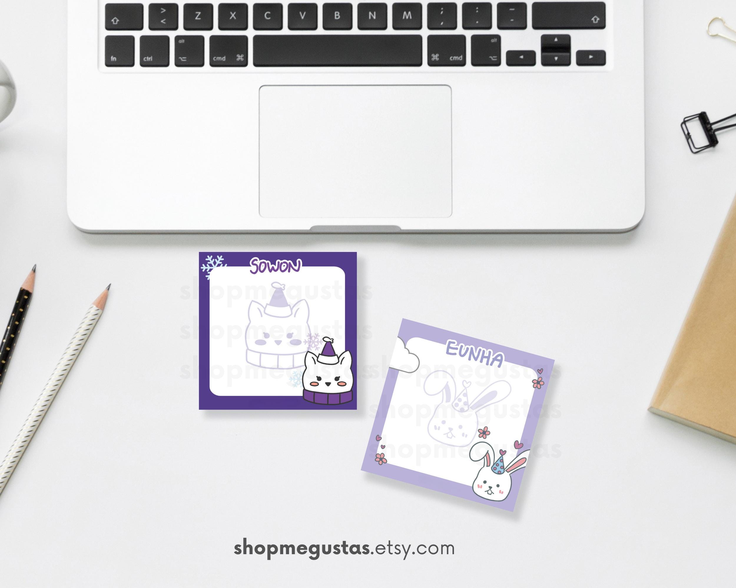 GFRIEND Kpop Memo Printables Memopad Square Memo Sheet Gfriend Chara - Etsy