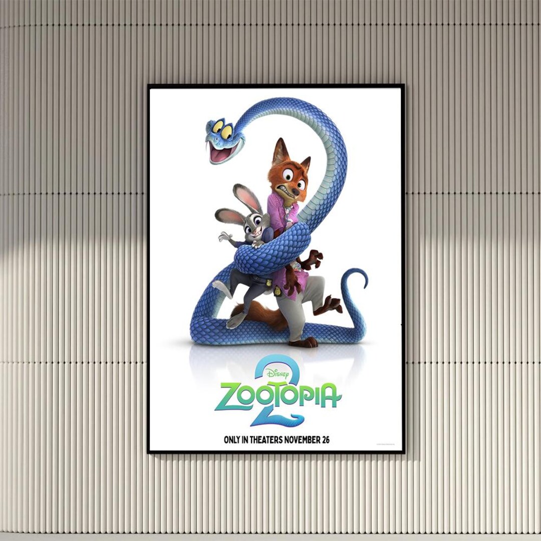 ZOOTOPIA 2 Poster, Home Decor, Wall Decor, Wall Art ,art Home Poster ...