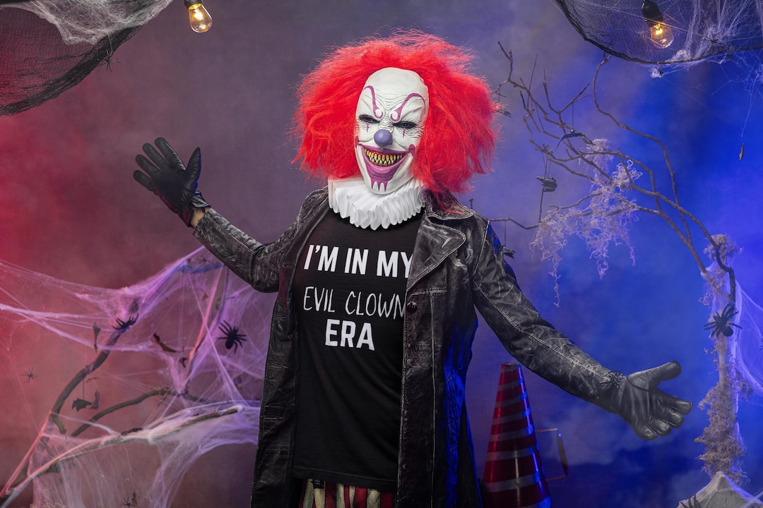 I’m in My Clown Era Shirt – Funny Creepy T-shirt, Gothic Horror Graphic ...