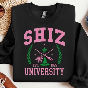 Shiz University Svg PNG, Back and Front Wizard Shiz University Shirt ...