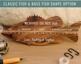 Daddy's Keepers Fish Sign, Fathers Day Gift From Kids, Fishing Gift for ...