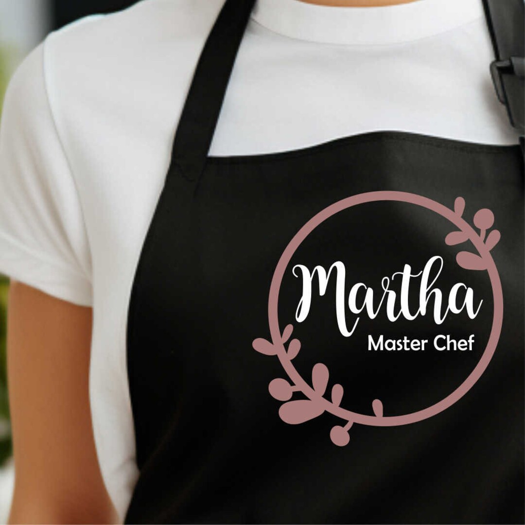 Master Chef Kitchen Apron Personalized Apron for Adults Custom Apron ...