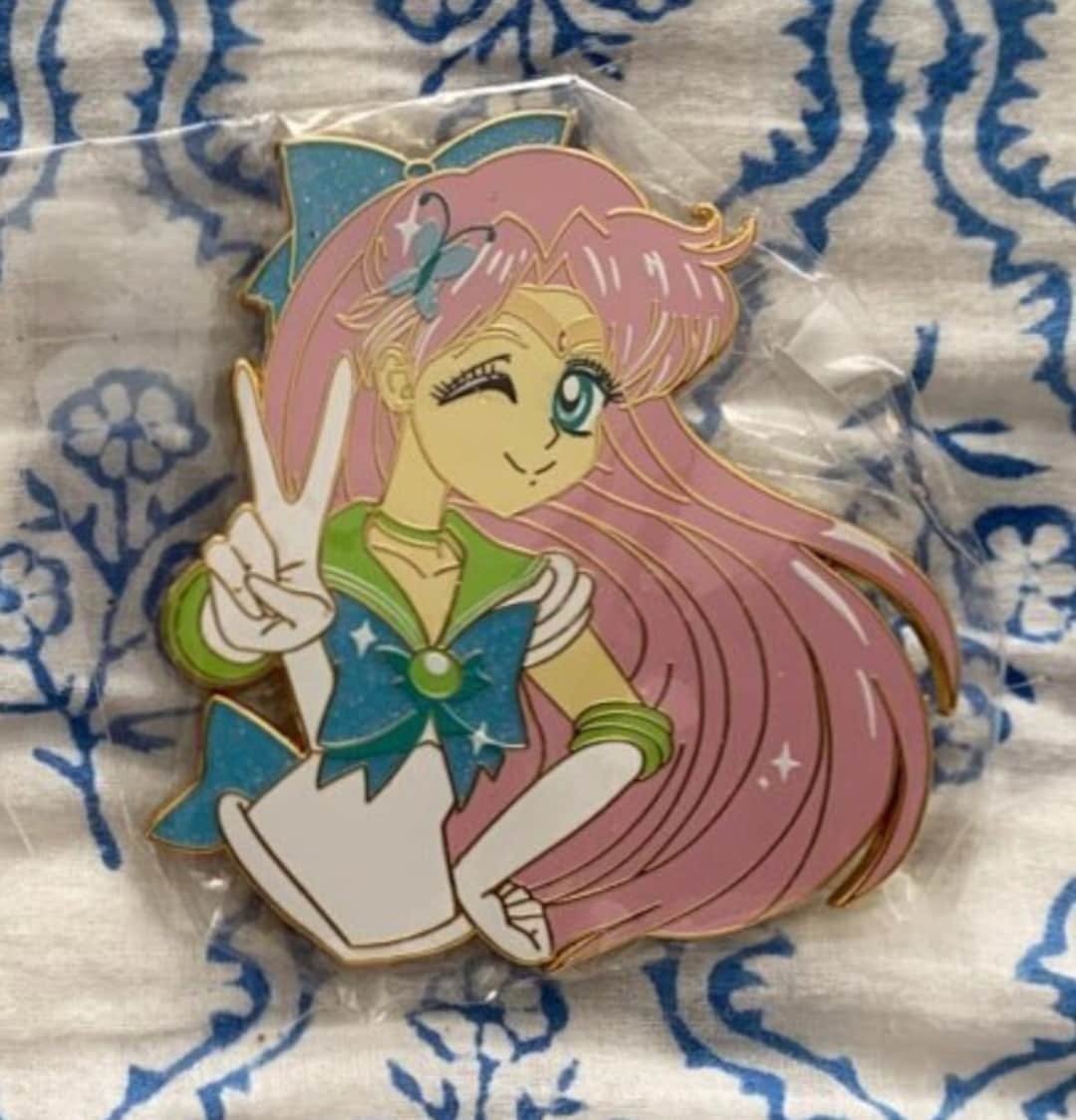 Sailor Fluttershy Enamel Pin - Etsy