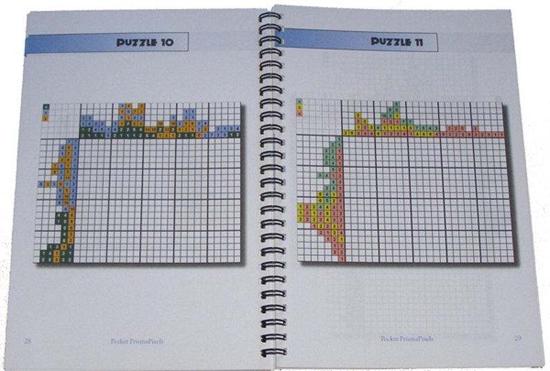 Pocket Prismapixels, Colored Pixel Puzzles - Book With Over 50 Original ...