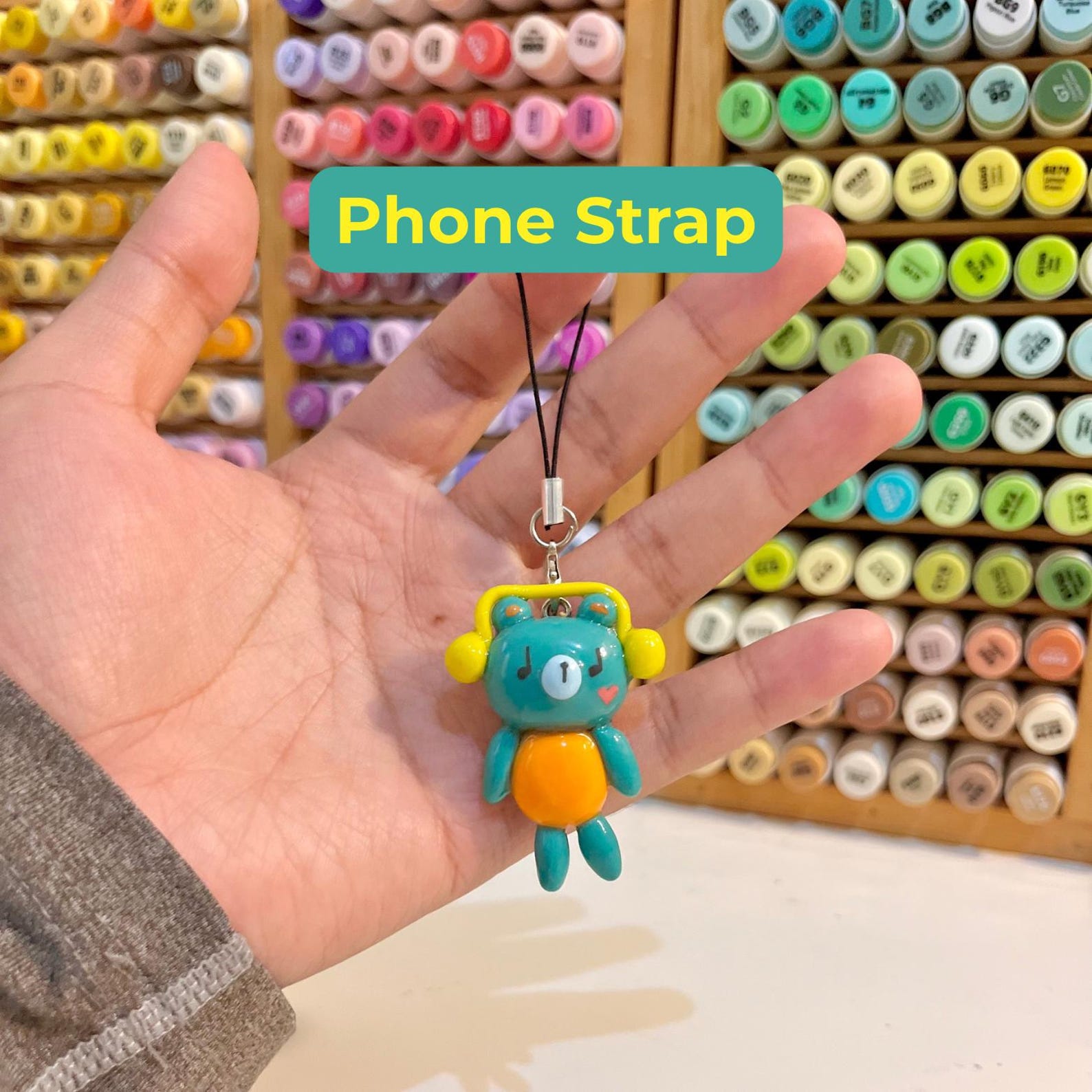 Pondphuwin Clay Phone Charm: Permpoon GMMTV Thai BL Actor Hipper ...