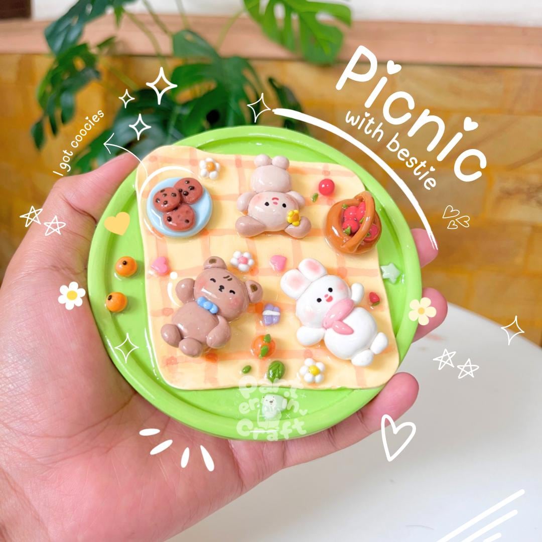 Custom Trinket Dish | Air Dry Clay Trinket | Desk Decoration | Trinket ...