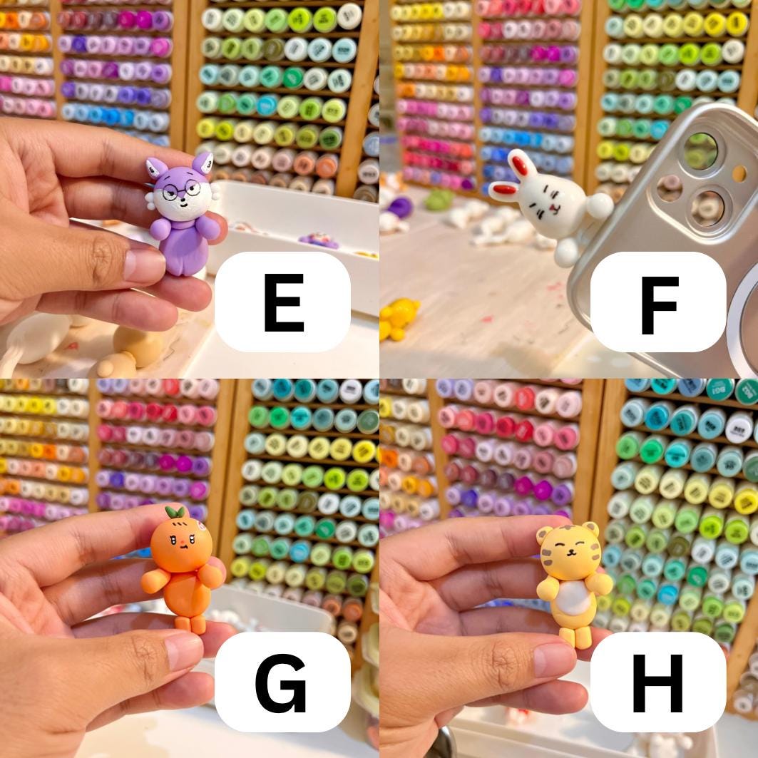 Miniteen Hipper - Clay Phone Hippers - Cute Phone Charm - Cute ...