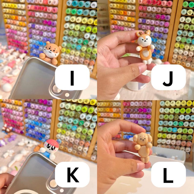 Miniteen Hipper - Clay Phone Hippers - Cute Phone Charm - Cute ...