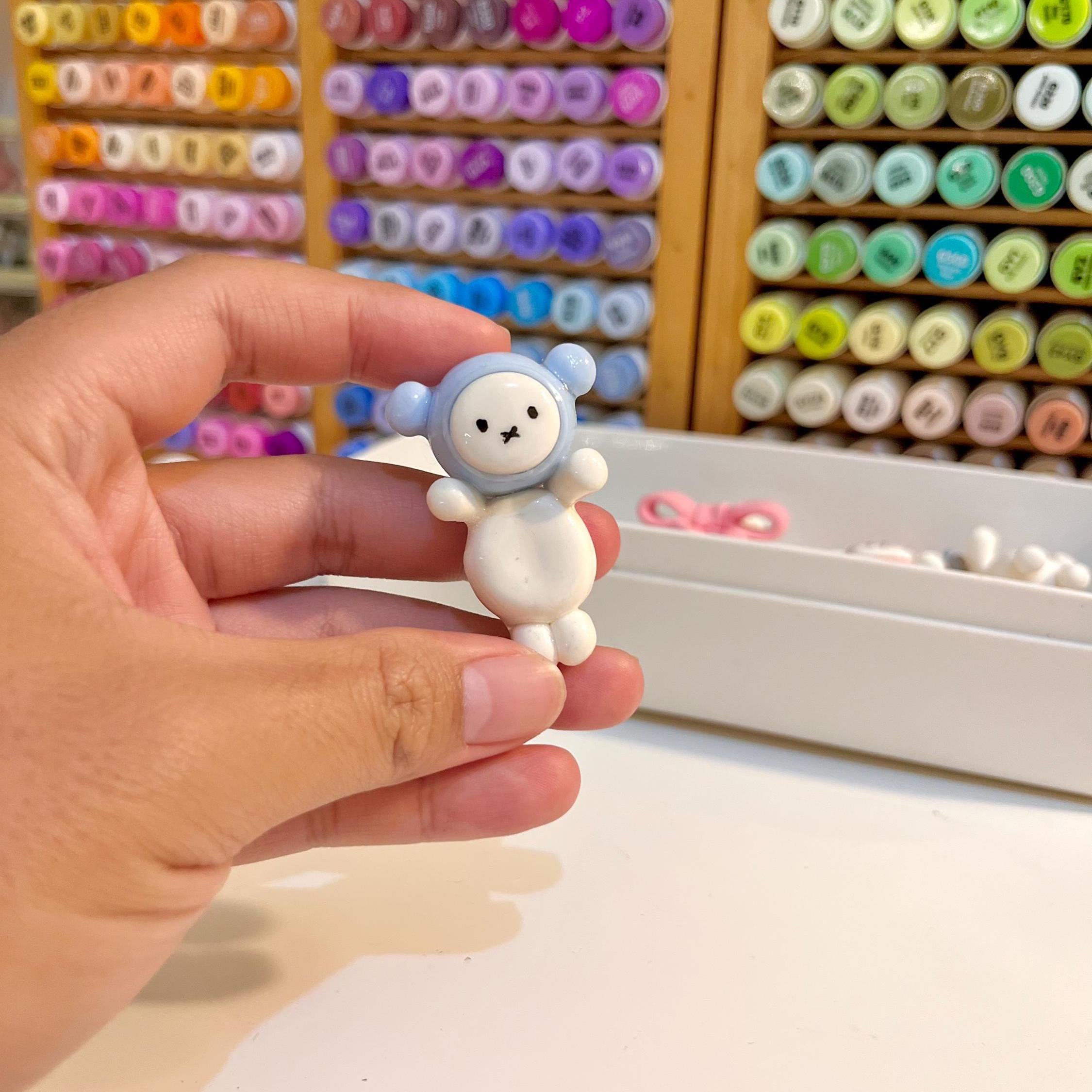 Custom Hippers Phone Charm Miffy - Cute Clay Hippers Handmade - Etsy