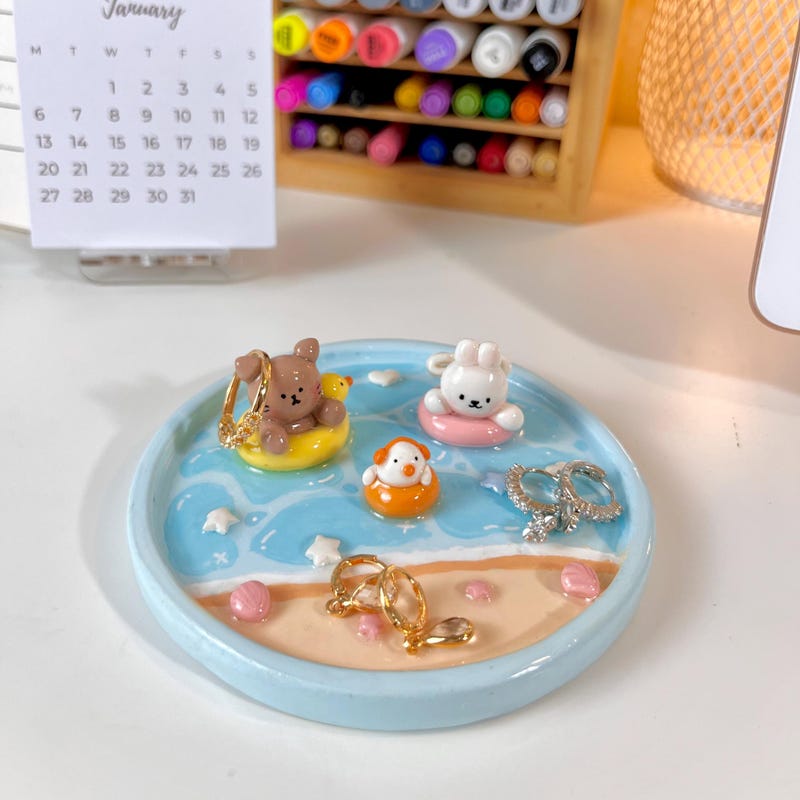 Clay Trinket Dish - Etsy