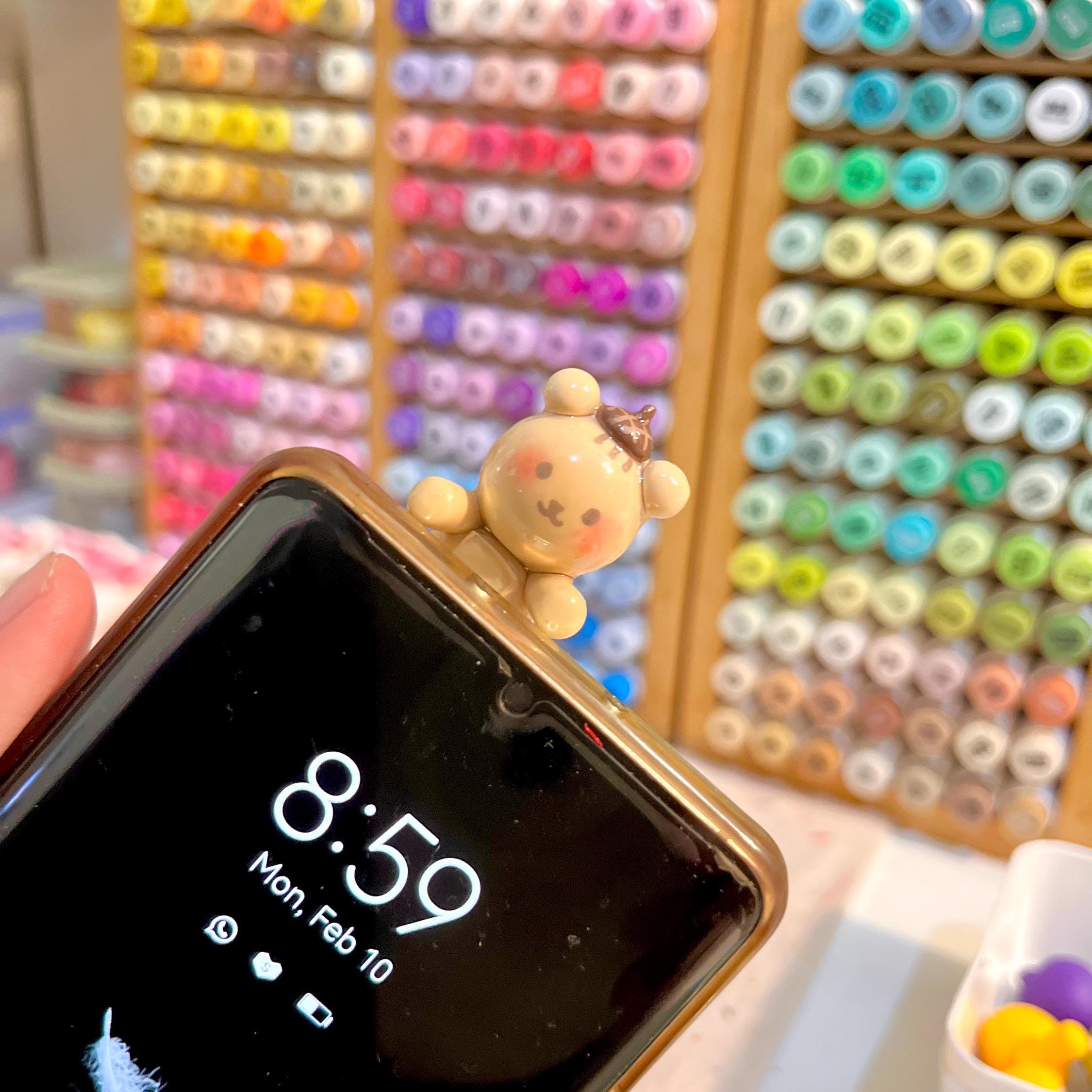 Custom Clay Phone Hipper – Cute Handmade Charm - Etsy