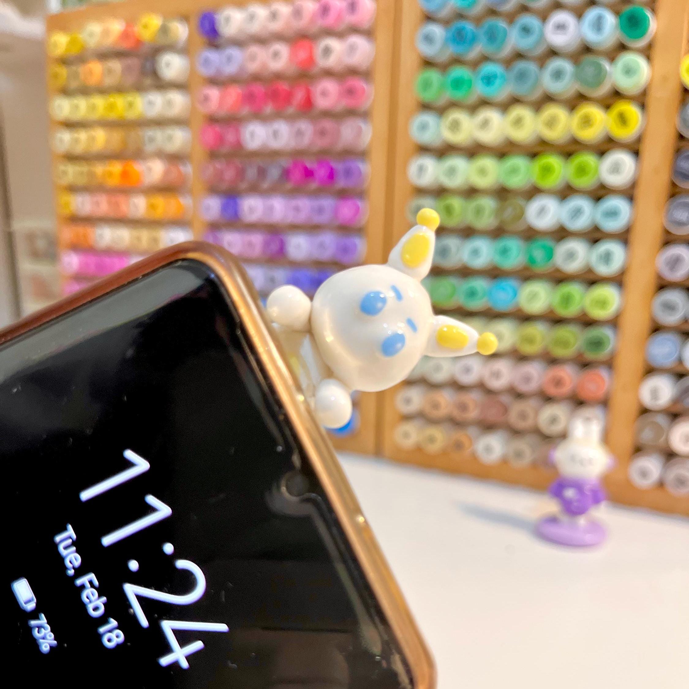 Custom Clay Phone Hipper – Cute Handmade Charm - Etsy