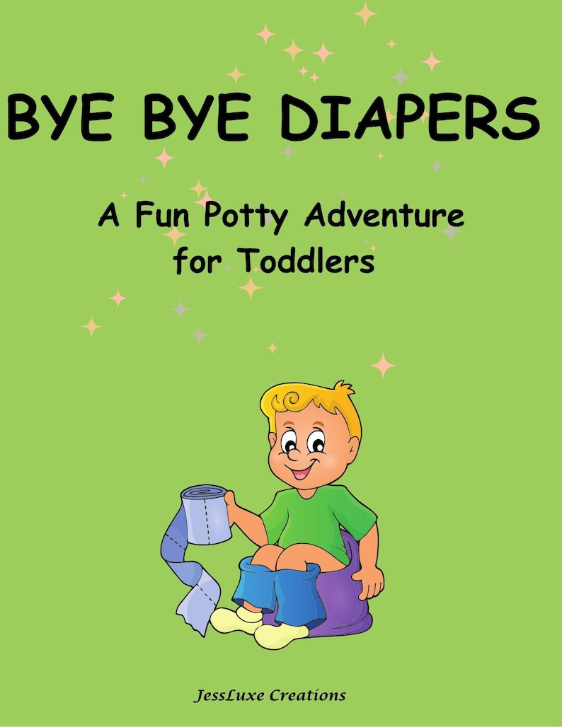 Toddler Potty Training Book: Fun First Potty Story for Ages 1-3 - Etsy