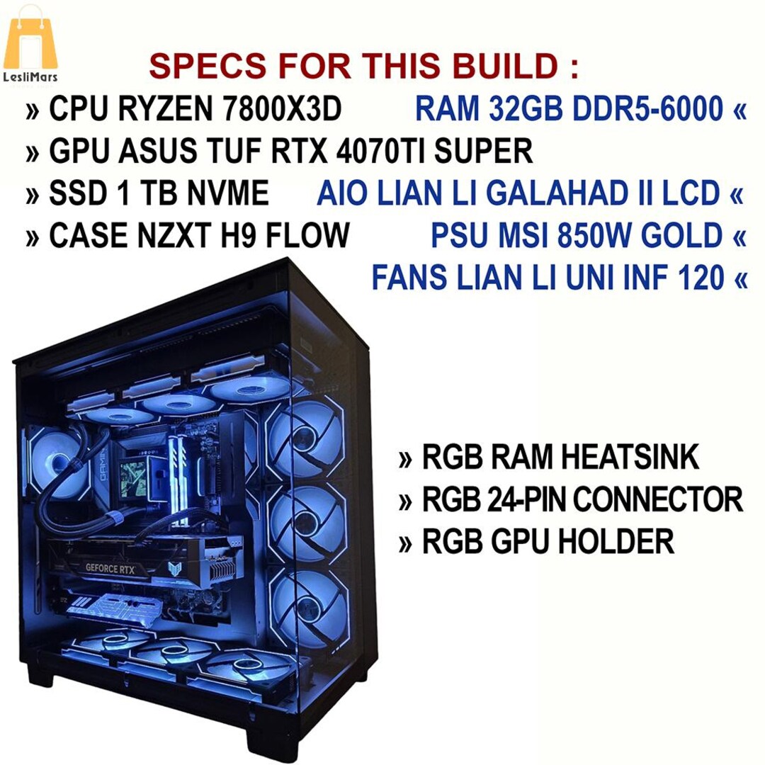 Custom Build PC | Professional Gaming Pc - Etsy
