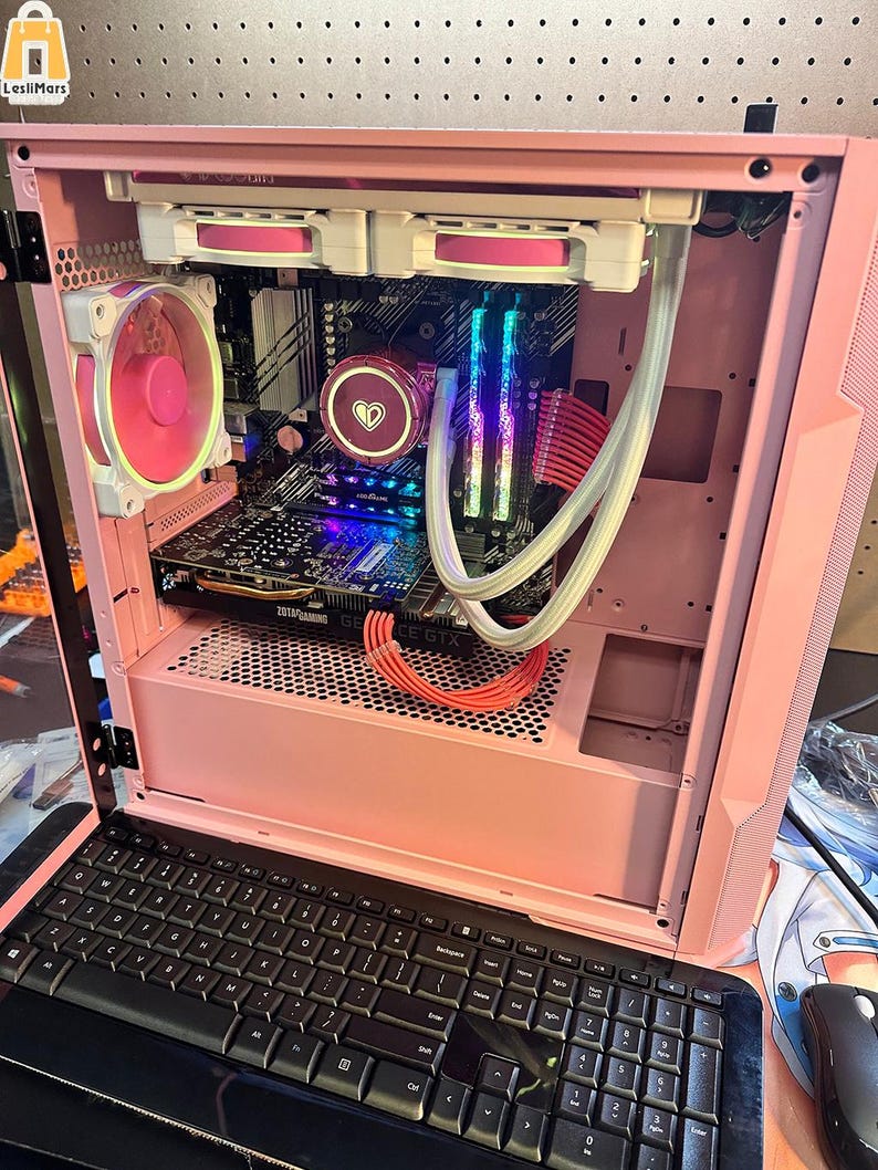 Custom Build PC | the Original Pink Gaming Computer - Prebuilt ...