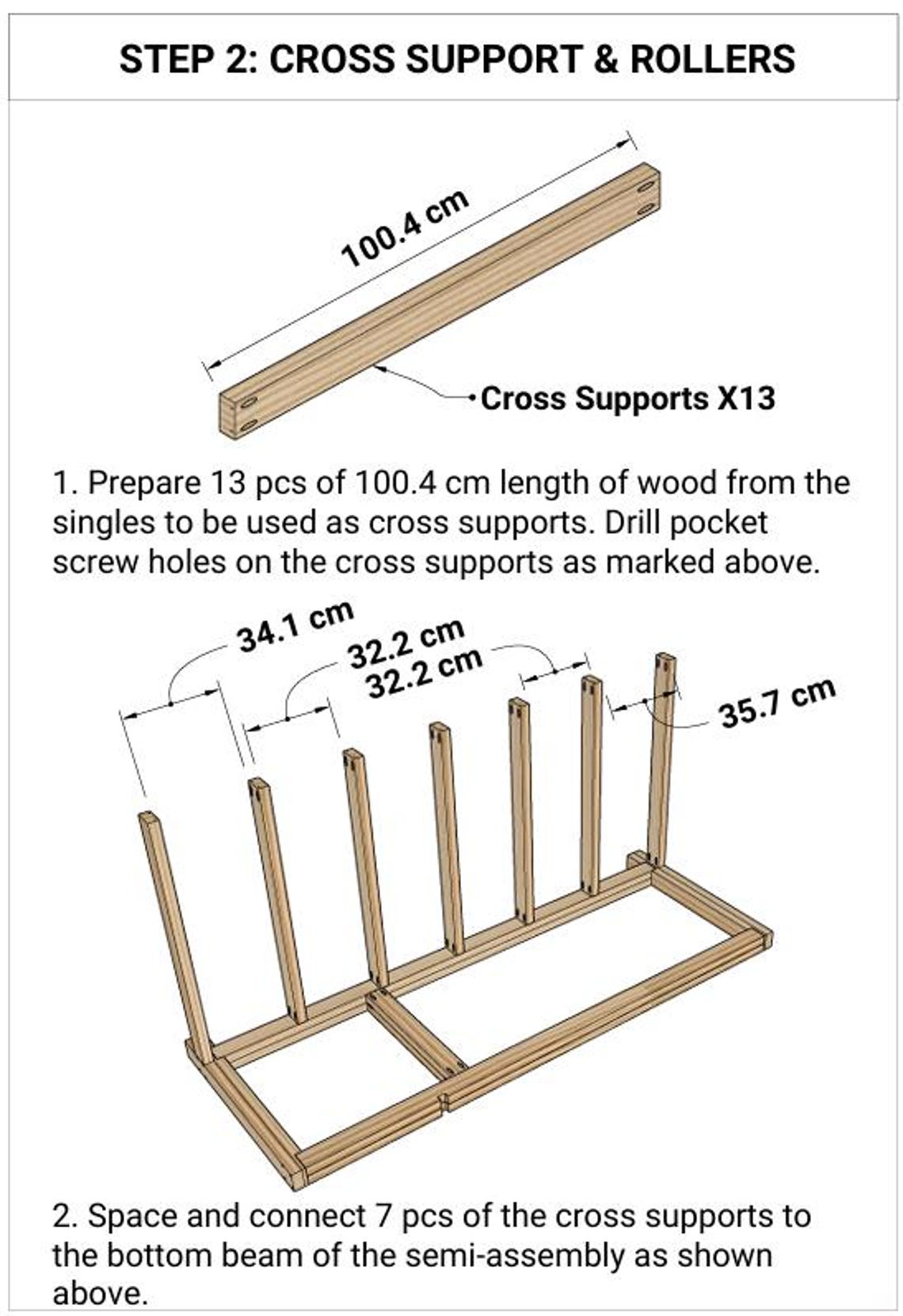 The Perfect Outfeed Table in Metric (centimeters) - Etsy