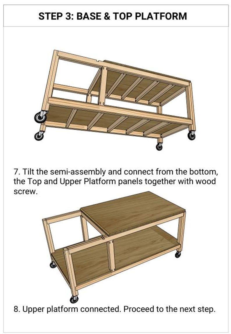The Perfect Outfeed Table in Metric (centimeters) - Etsy