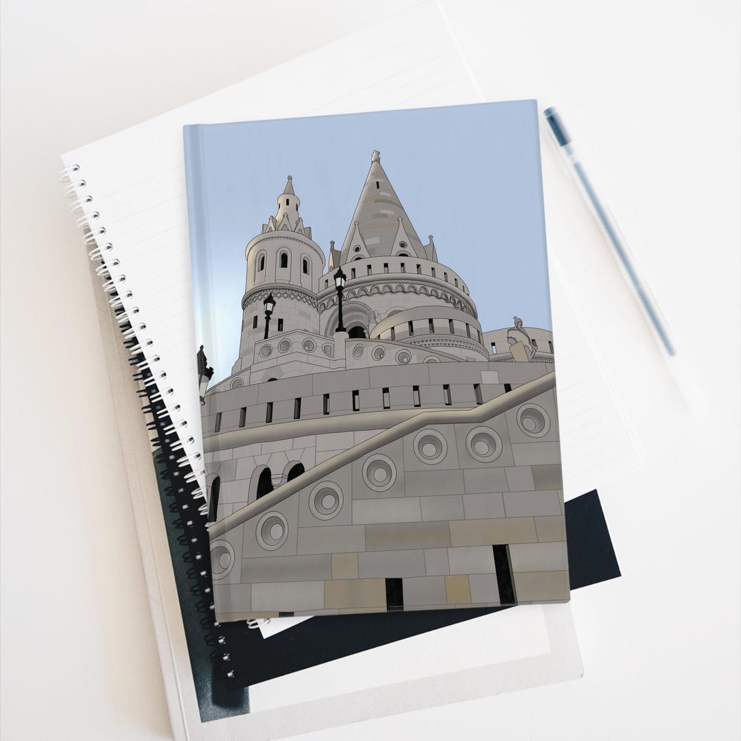 Fisherman’s Bastion Budapest Hungary - Artistic Journal, Art Sketchbook ...