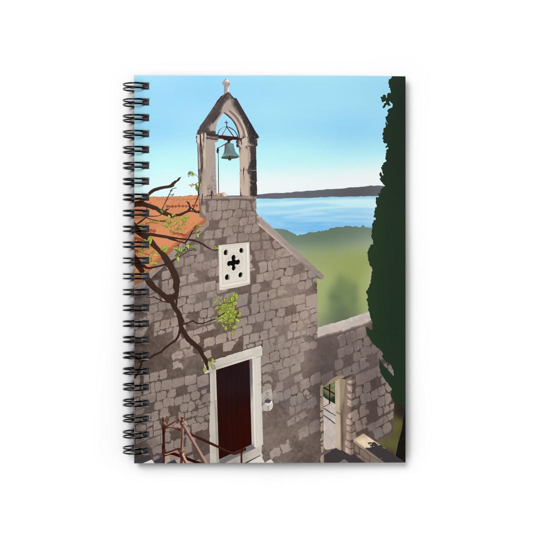 Split Tower Church Croatia Spiral Notebook Travel Journal Sunday School ...