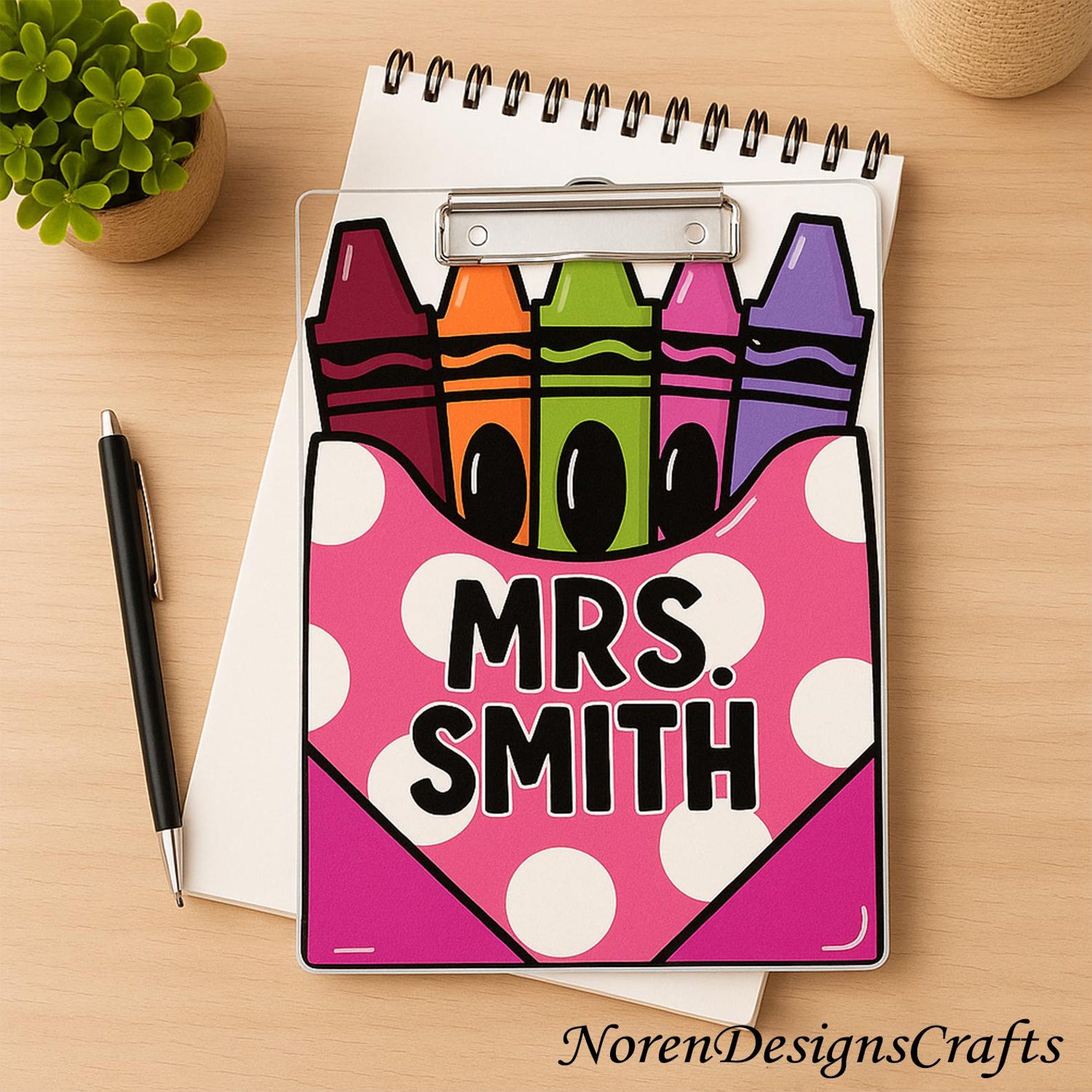 Back to School Teacher Clipboard, Personalized Name Clipboard, Custom ...