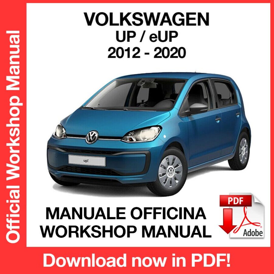 Volkswagen UP - Eup 2012-2020 Factory Service Repair Manual, Workshop ...