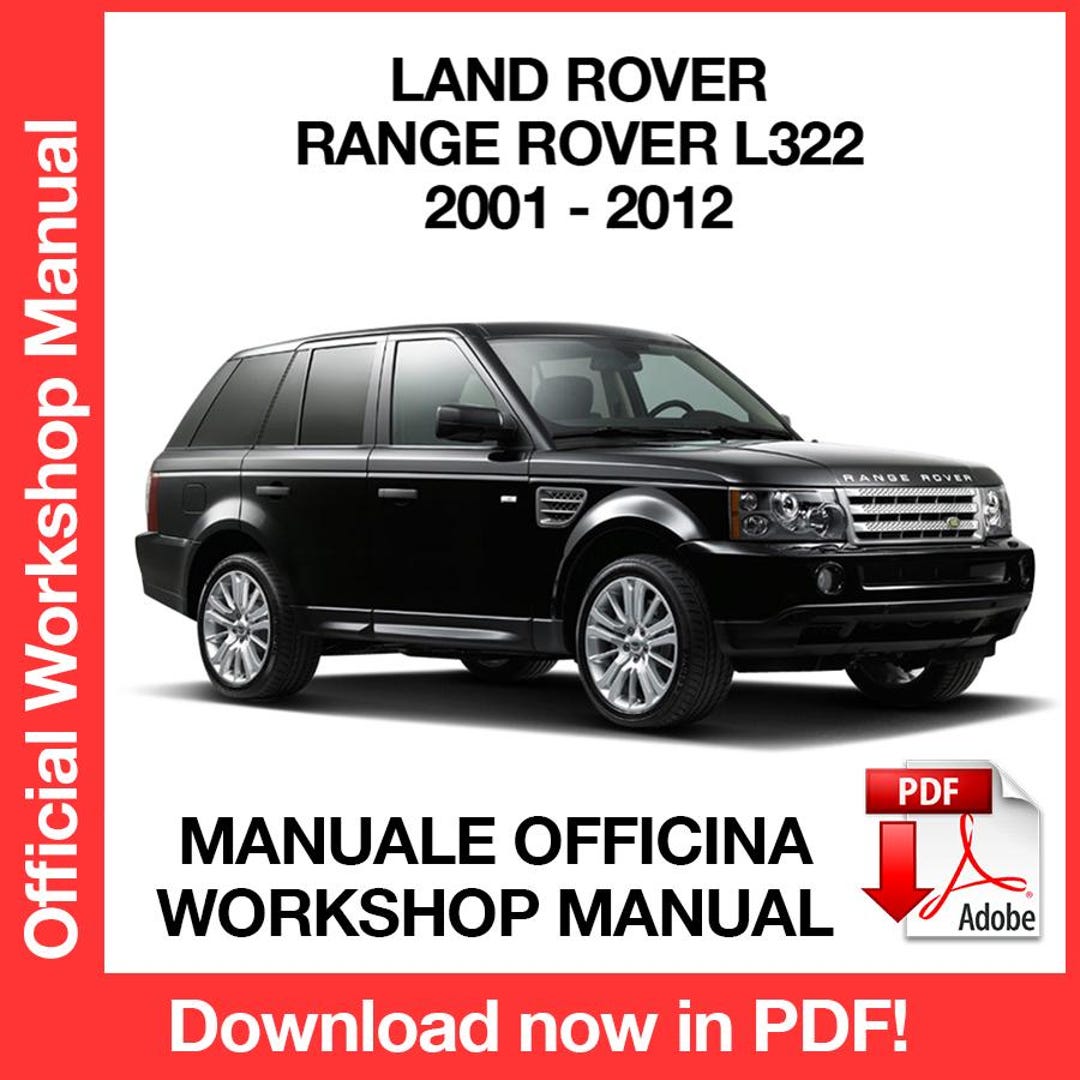 Land Rover Range Rover L322 2001-2012 Factory Service Repair Manual, Workshop Service Repair ...