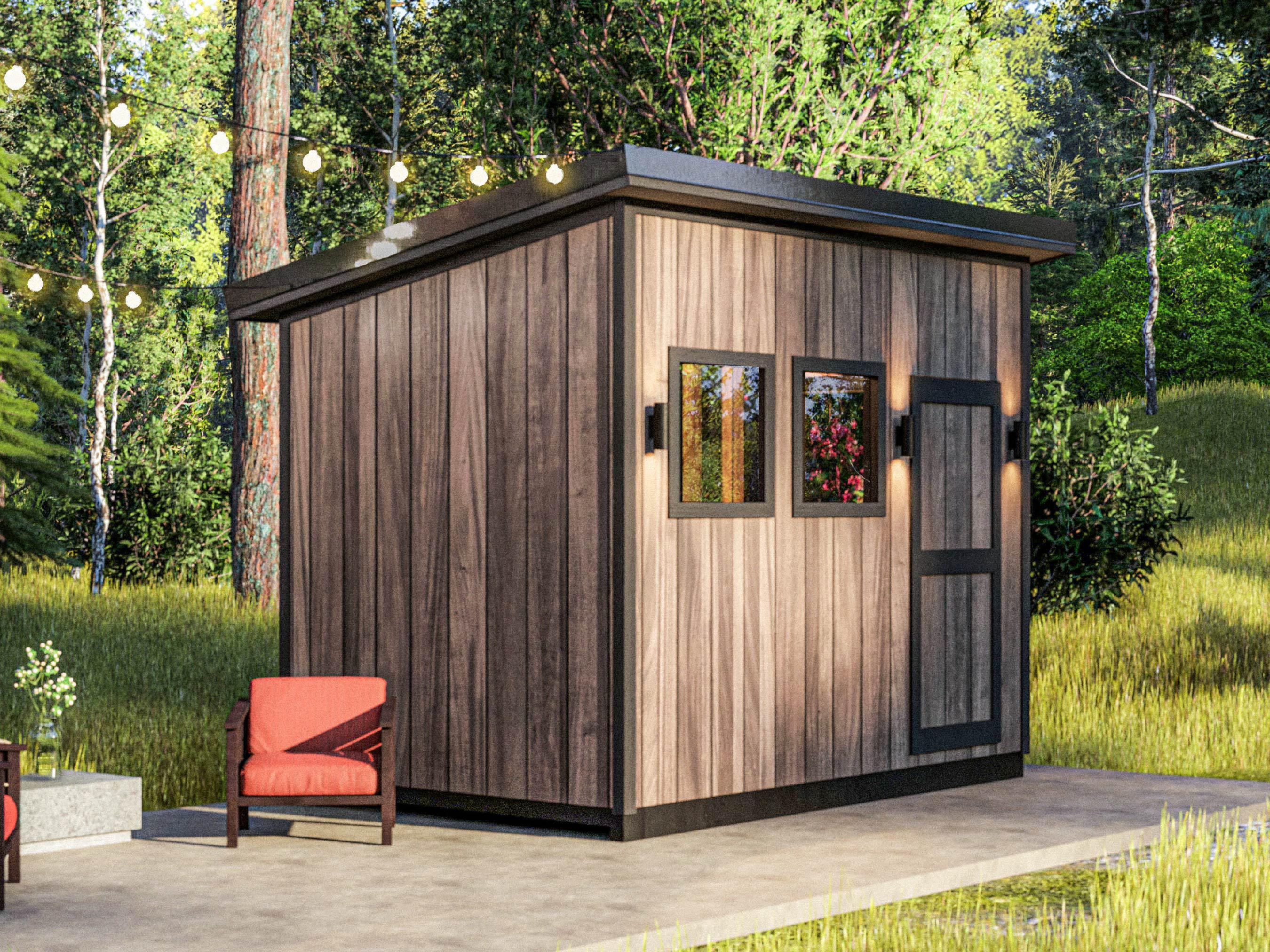 8x12 Shed Plans & Build Guide | DIY Woodworking Instructions - Etsy