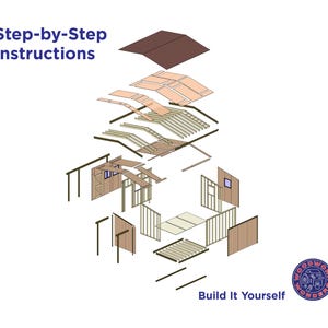 8x12 Shed With Porch Building Plans PDF | DIY Woodworking Plans - Etsy