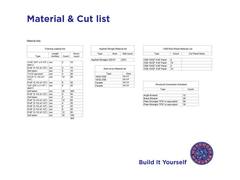 16x24 Timber Frame Pavilion Plans – DIY Gable Roof Patio (PDF) - Etsy