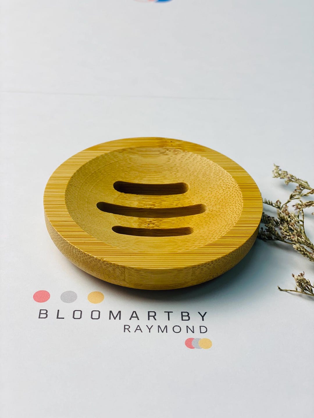 Bamboo Soap Tray Organic Soap Box Handmade Soap Bar Lift Holder Natural ...