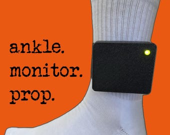 Prop / Fake - Ankle Monitor, GPS Tracker, House Arrest Bracelet , Fake ...