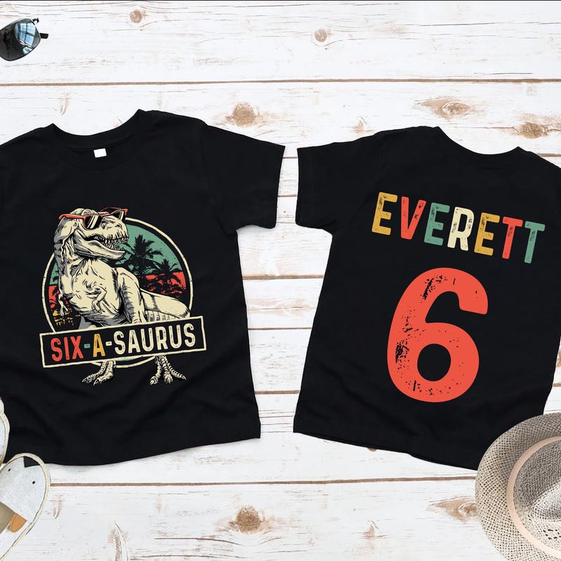 Six a Saurus - Etsy