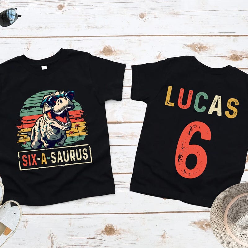 Six a Saurus - Etsy