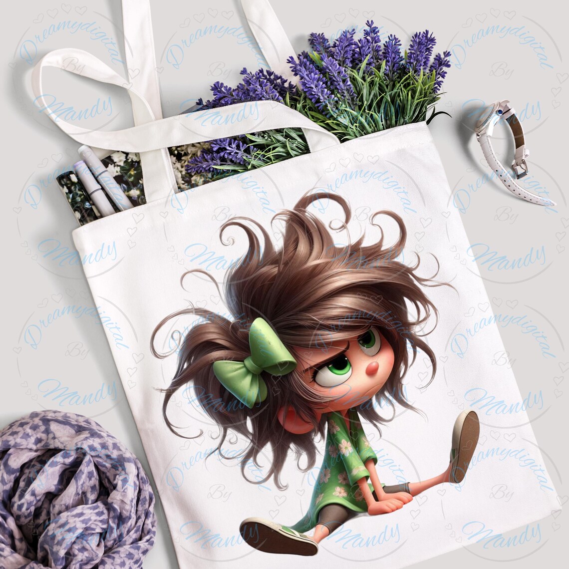 20 Whimsical Girl Clipart | Cute Whimsical Girl | Funny Expressions ...